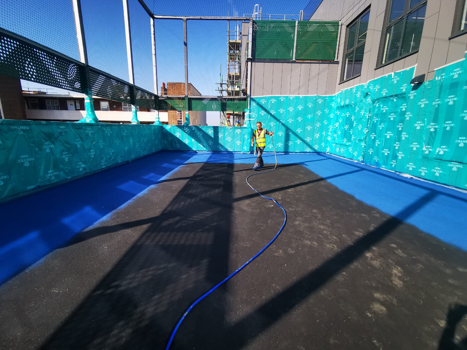 Polymeric Coating Croydon Ball Court Marking Painting Surrey